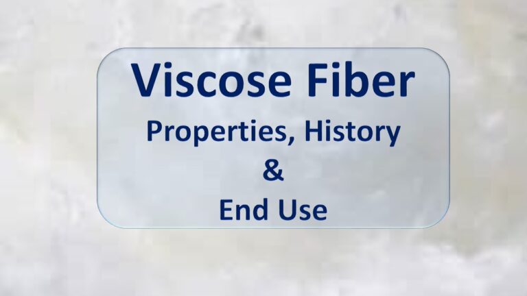 Viscose Fiber Properties and History - Textiles Bar